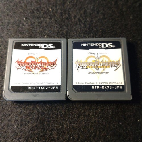 Kingdom Hearts 358/2 Days & Re:coded set Nintendo DS JP game Cartridge ...
