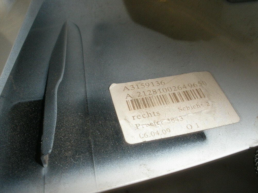 Mercedes Benz door Mirror cover 2128100264 | eBay