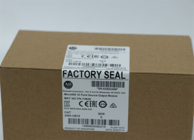 Allen-Bradley 2085-OB16 Ser A Micro800 16 Point Source Output Module ...