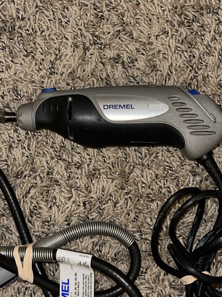 Dremel 400 XPR Rotary Tool Kit w/ Extra Attachments, Flexible Shaft 225 ...
