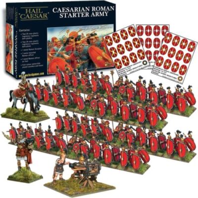Warlord Games Hail Caesar: Late Republic Caesarian Roman Starter Army ...