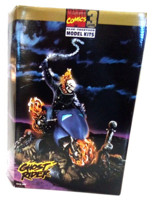 Marvel Comics Ghost Rider Model Kit Toy Biz Level 3 New in Box | eBay