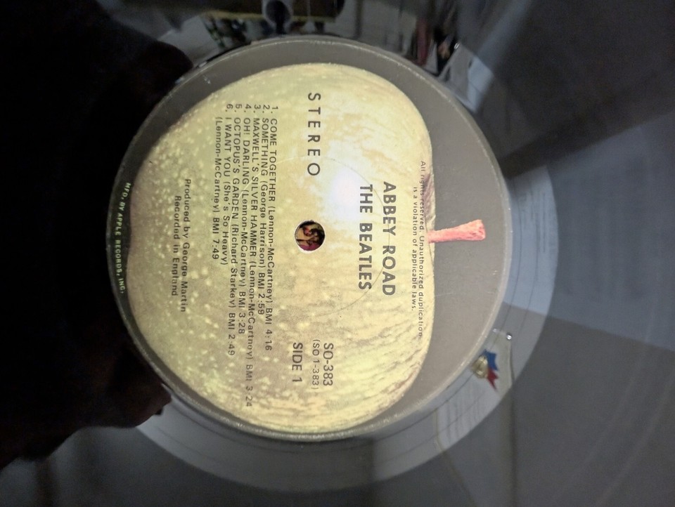 The Beatles Abbey Road US Original 1969 Apple SO-383 Vinyl LP Record | eBay