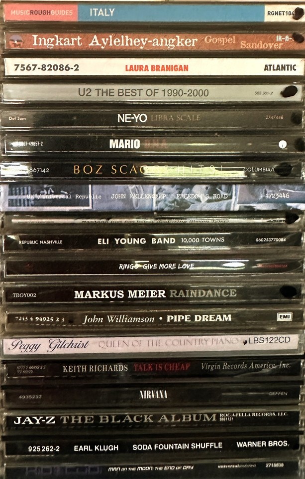 50 Mixed CDs Bulk Clearance | New Old Stock Unplayed/Near‑New Various ...