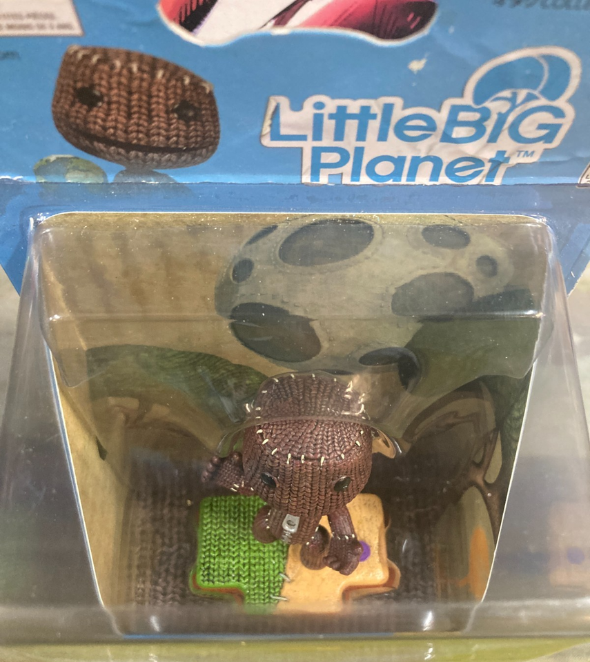 Little Big Planet Sackboy Totaku Action Figure Factory Sealed Sack Boy ...