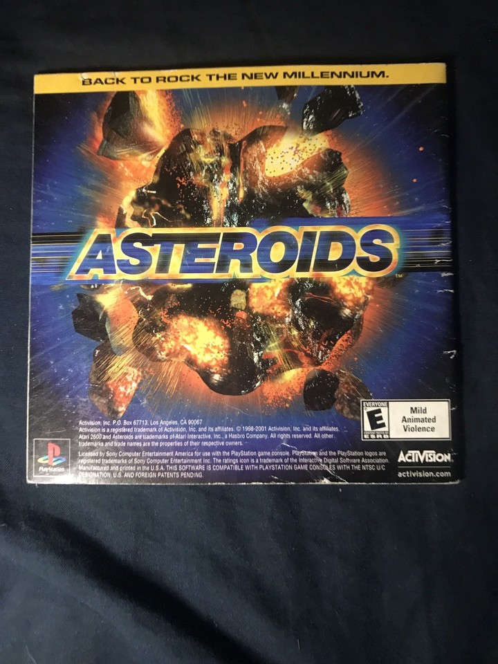 Activision Classic Games For The Atari 2600 (Playstation 1, PS1) MANUAL ...