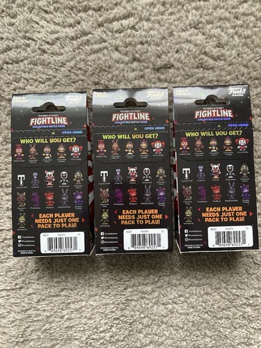 *Unopened* Five Nights at Freddy’s Fightline Collectible Battle Game ...