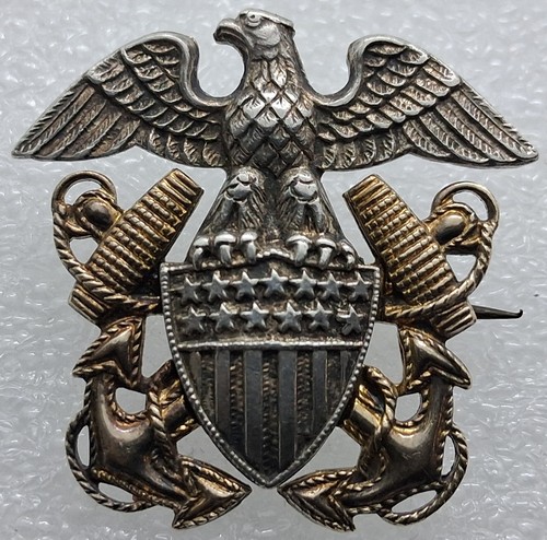 WWII US Navy Sterling Pin | eBay