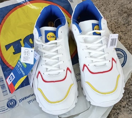 MEN`S LIDL TRAINERS LIVERGY LIMITED EDITION RARE SNEAKERS SHOES SIZE UK ...