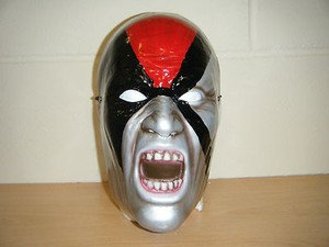 DEMOLITION CRUSH WRESTLING MASK FANCY DRESS UP COSTUME OUTFIT WWE WWF ...