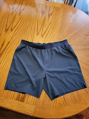 Fabletics Shorts Mens XXL Black The Fundamental Athletic 7" Inseam ...
