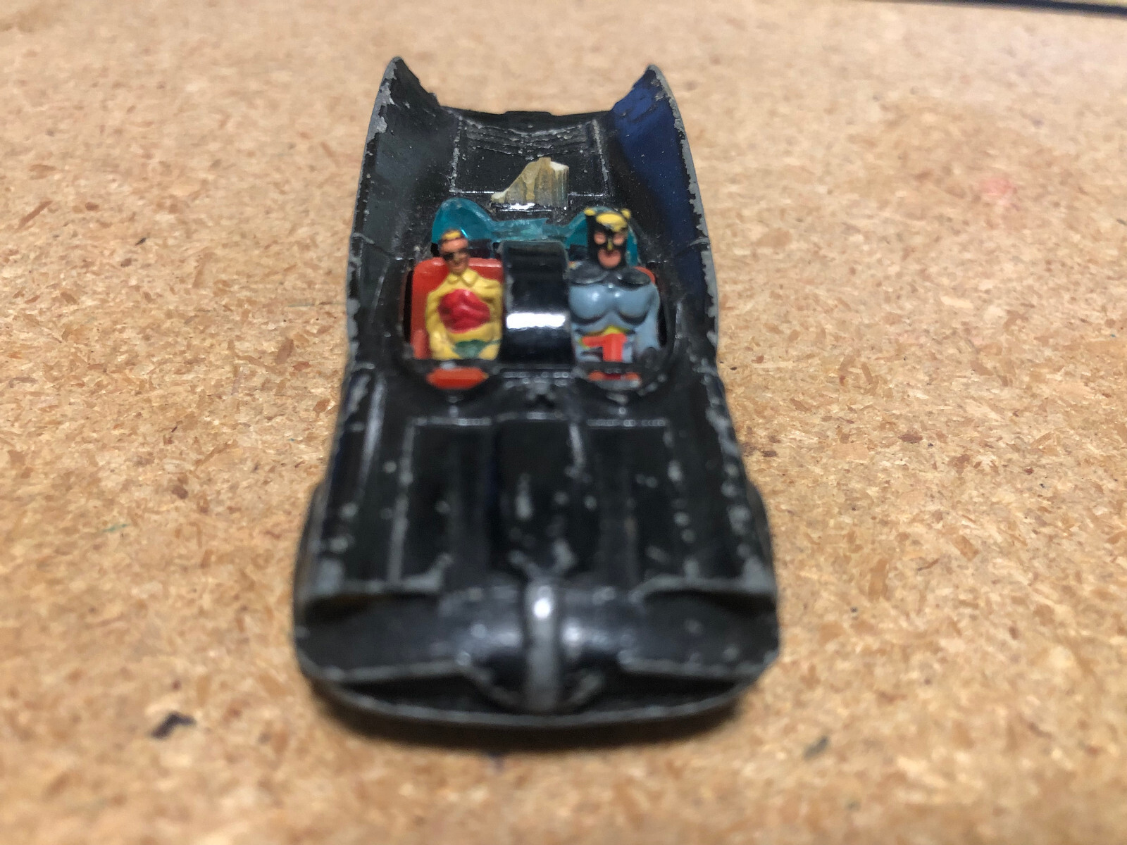 1969 Corgi Junior Batmobile Batman Robin 1:64 Metal Diecast Whizzwheels ...