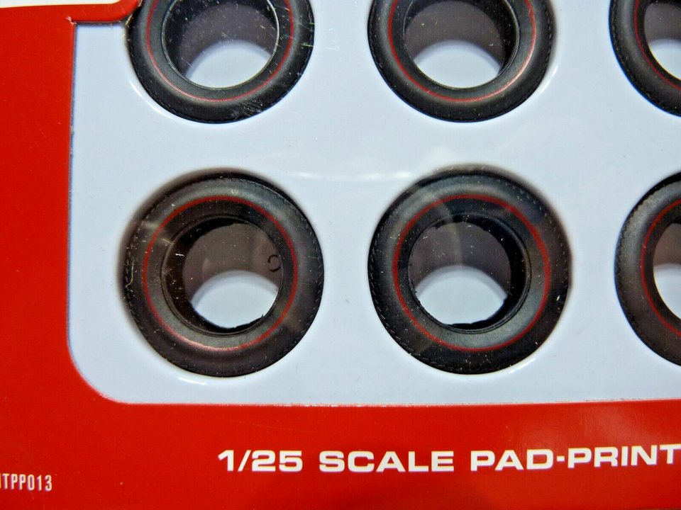 AMT 1/25 Red Line Tires Parts Pack AMTPP013 Plastic Accessories Car | eBay