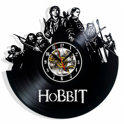 Hobbit Vinyl Wall Clock Art Room Home Decor Gift Birthday Holiday | eBay