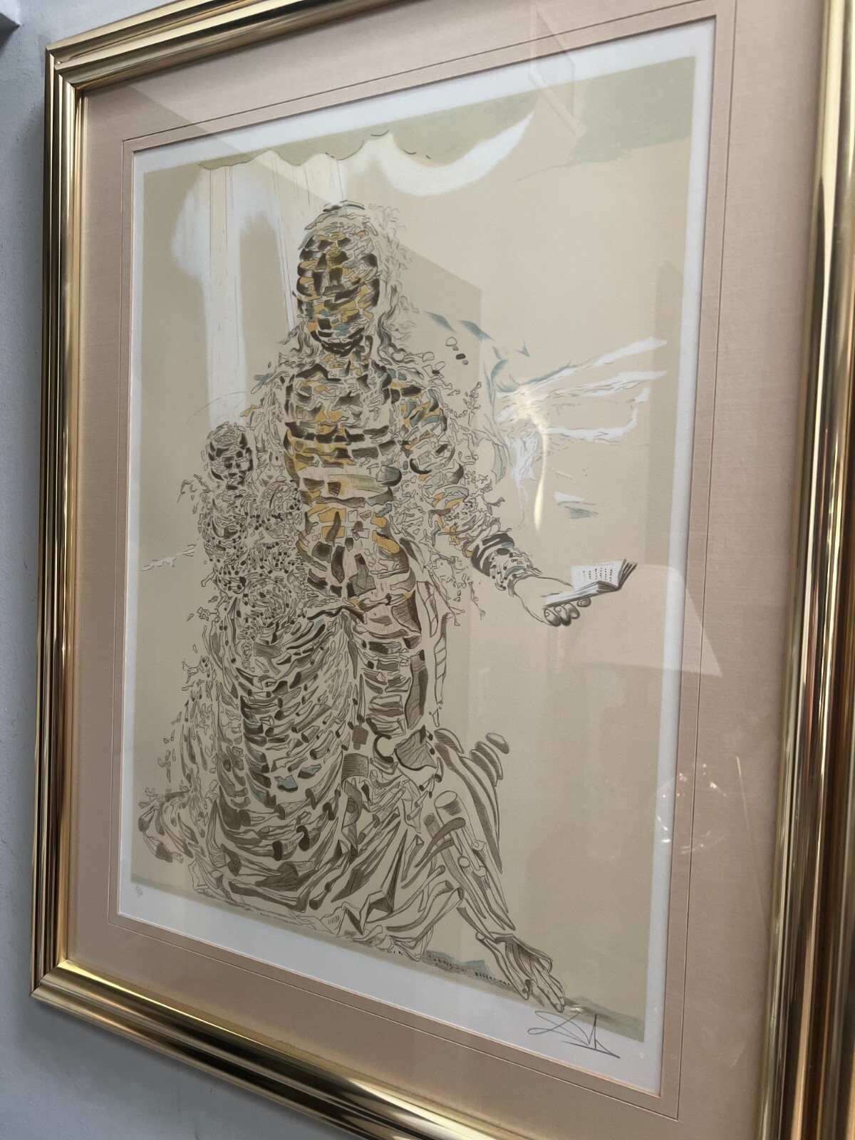 SALVADOR DALI "Explosive Madonna" 1951 Framed Limited Edition Large ...