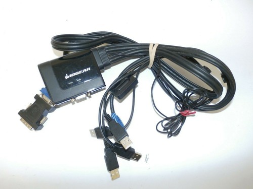 IOGEAR GCS22U 2 Port USB VGA KVM Switch | eBay
