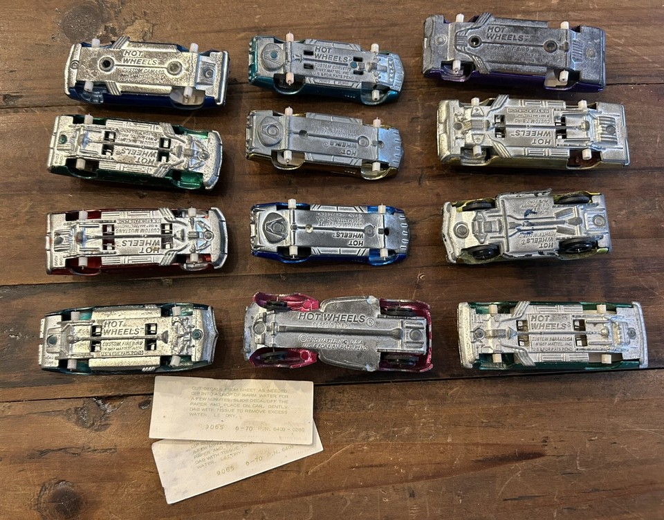 REDLINE Resto Lot Of 12 Camaro Mustang T Bird Cuda Firebird Cord & More ...