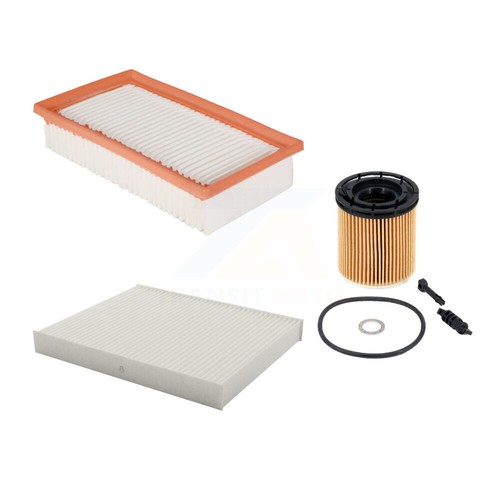 Air Cabin Engine Cartridge Oil Filters (3 Total) Kit For Kia Rio ...