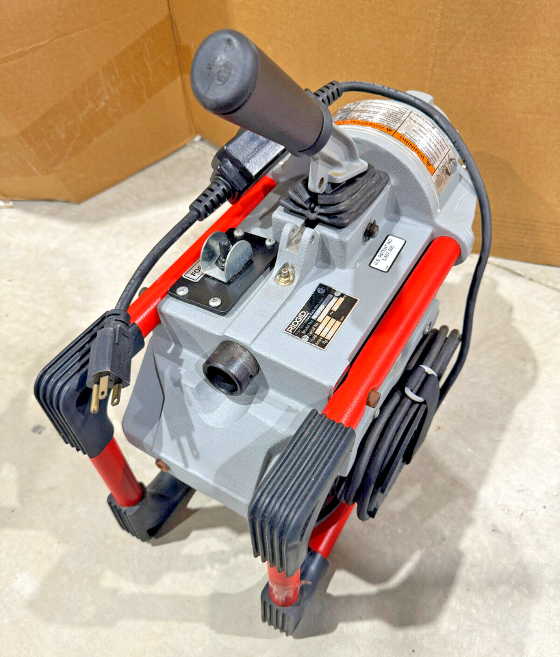 Genuine RIDGID K-60SP Compact Sectional Drain Cleaning Machine 115V ...