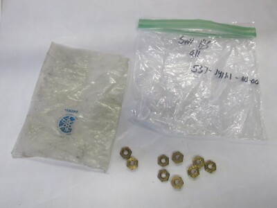 NOS Vintage Yamaha OEM Cable Adjusting Adjuster Nut 537-14161-00-00 ...