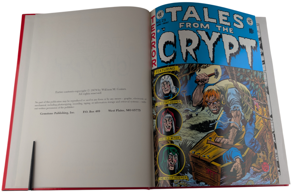 Tales from the Crypt Complete 5 Vol HC Box Set Nos 17 to 46 Gemstone EC ...