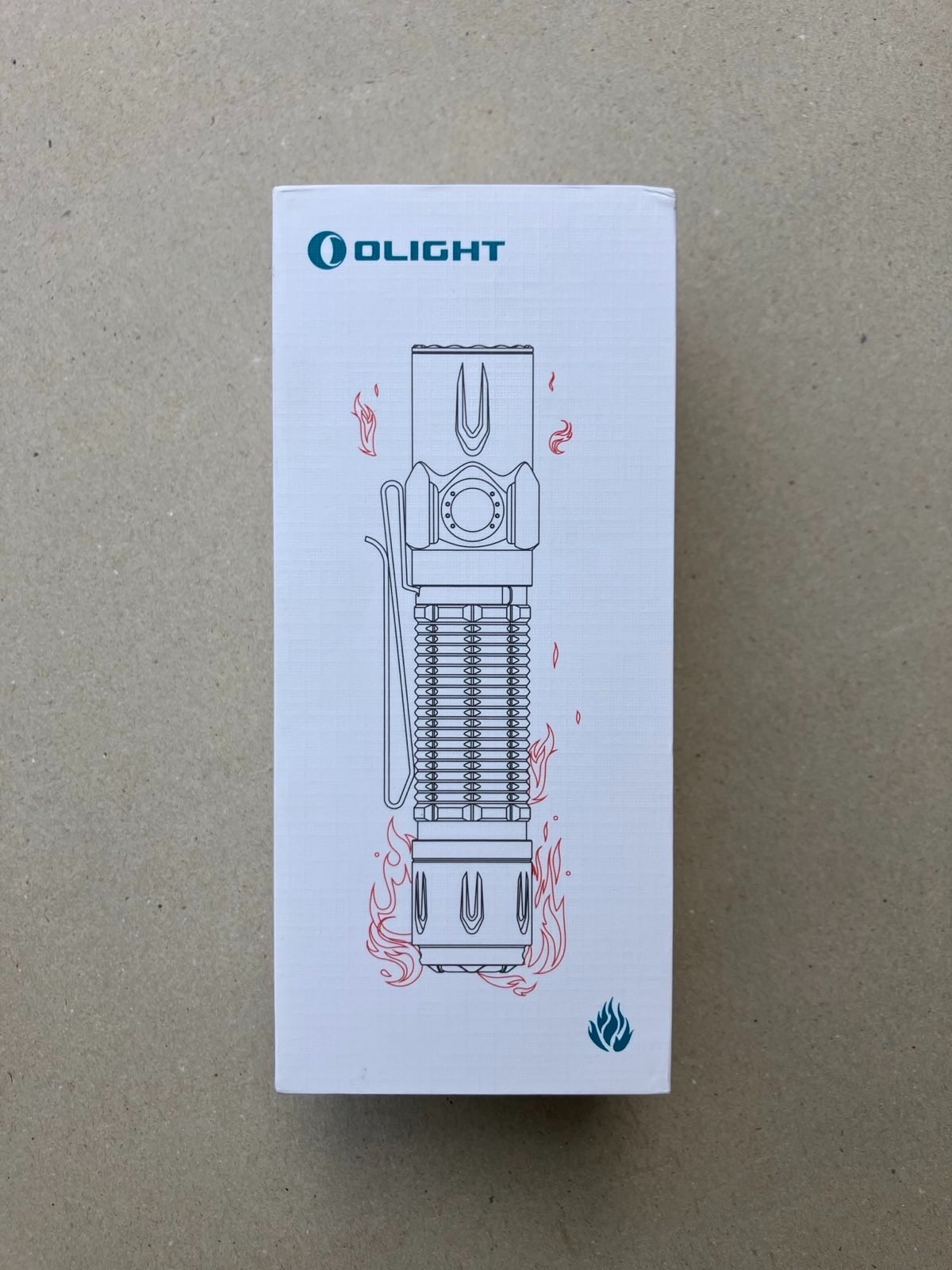 OLIGHT Warrior 3S Ti Fire Element Rechargeable Tactical Flashlight | eBay