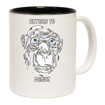 Return To Monke - Funny Mugs Novelty Coffee Mug | eBay Australia