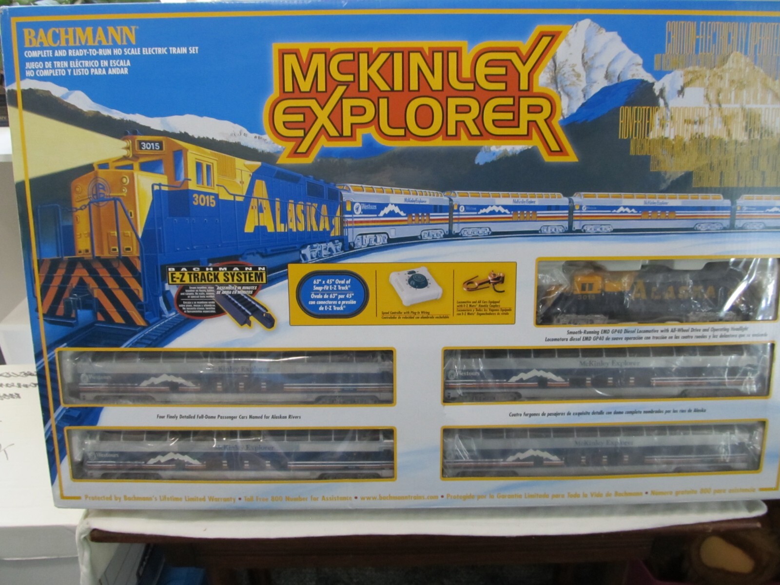 Bachmann McKinley Explorer HO Scale Train Set (#00624) | eBay