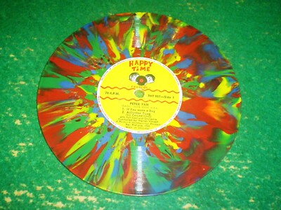 PETER PAN A COMPLETE STORY 78rpm VINYL 7" HAPPY TIME RECORDS 1962 LONG ...