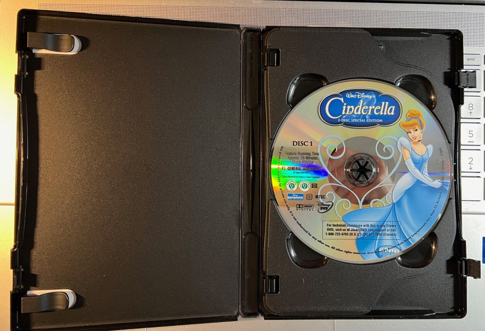 Disney's Cinderella - 2005 Platinum Collection - 2 DVD Disc Set | eBay