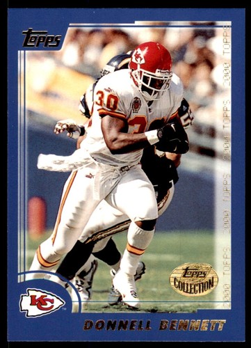 2000 TOPPS COLLECTION DONNELL BENNETT KANSAS CITY CHIEFS #197 | eBay
