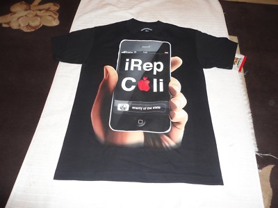 NEW - Black Enemy of the State I REP CALI T-shirt - size M - Medium ...