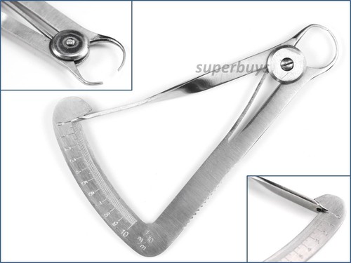 0 - 10mm Precision Caliper Gauge Gage Ruler Rule Pincer Dental Lab ...