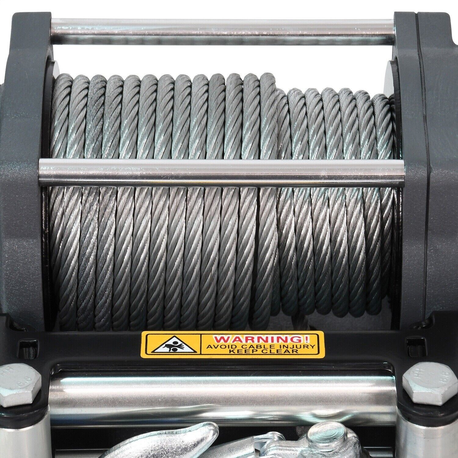 Superwinch 1145260 Line Pull 4,500 lbs 1.8 HP Terra 4500 12V Wire Rope ...
