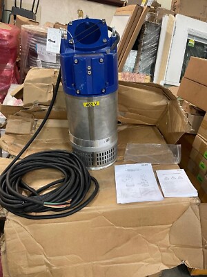 SULZER Submersible Drainage Center-Line Pump XJC80-LD-BC-460V60CSA-CSA ...