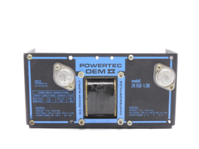 POWERTEC OEM II 2K15D-1.3B 115/230VAC 3-6A UNMP | eBay