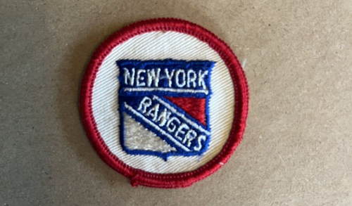 Vintage 1970s Official NHL Crests New York Rangers Patch | eBay