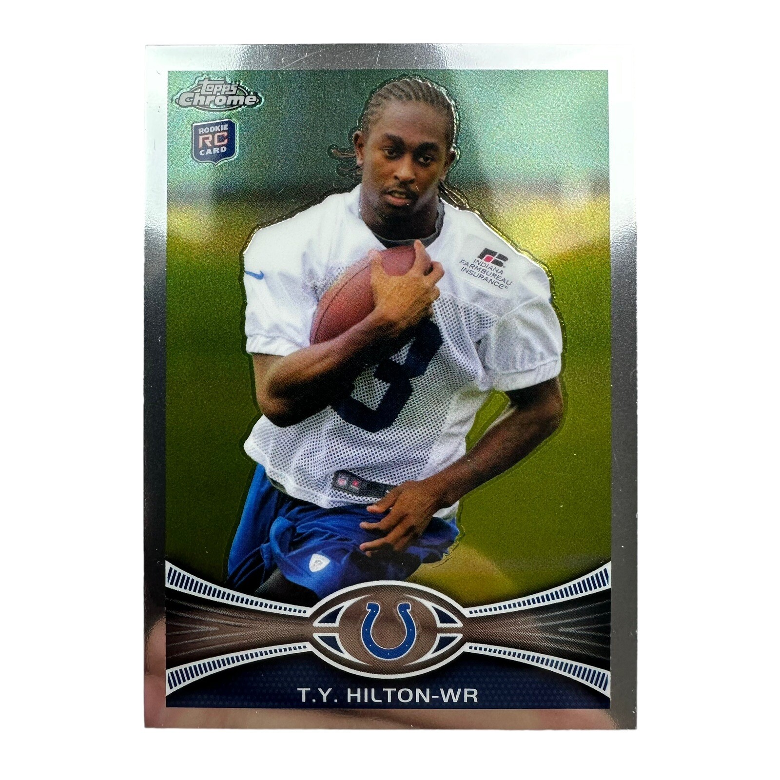 2012 Topps Chrome #168 T.Y. TY Hilton RC Indianapolis Colts Base Rookie Card | eBay