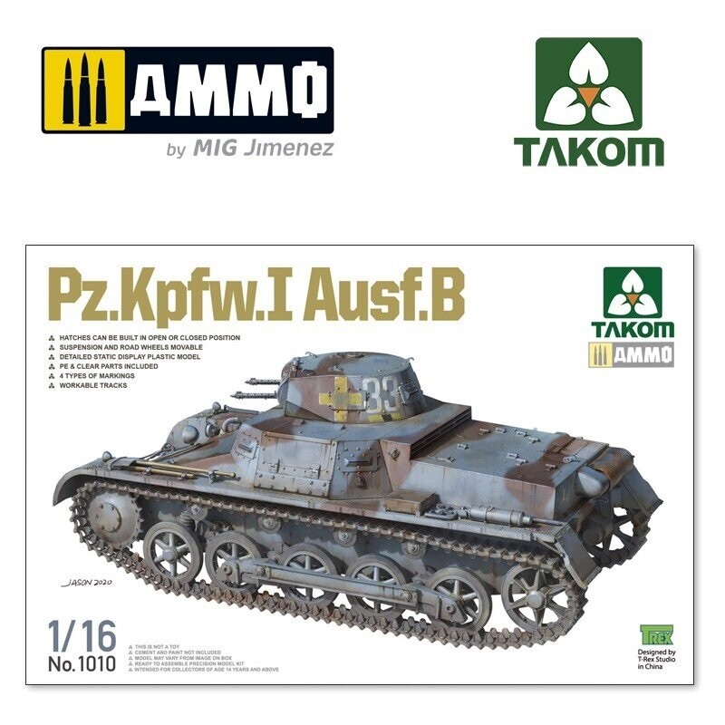 1/16 Scale German Pz.Kpfw.I Ausf.B Tank Assembly Kit | eBay