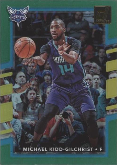 2017-18 Panini Donruss - Michael Kidd-Gilchrist #18 Holo Green and ...