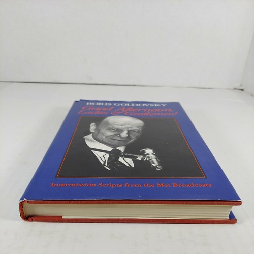 Good Afternoon Ladies Gentlemen 1984 Boris Goldovsky HCDJ Intermission ...