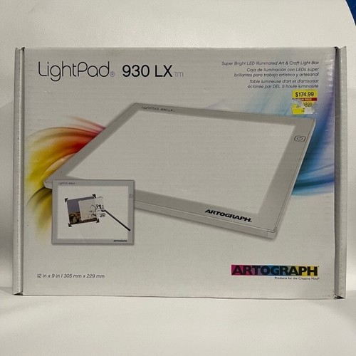 Artograph LightPad 930LX Illuminated LED Art & Craft Light Box 9" X 12 ...
