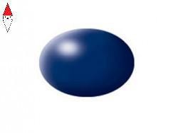 ACRILICO MODELLISMO REVELL AQUA COLOR DARK BLUE SILK 18ML | eBay