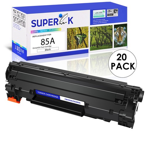 20PK CE285A 85A Toner for HP LaserJet M1130 M1132 M1134 M1136 M1137 ...