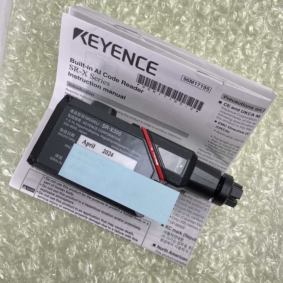 NIB KEYENCE SR-X300 BARCODE READER Scanner | eBay