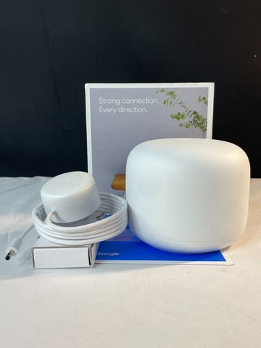 Google Nest Wi-Fi 2200Mbps Dual-Band Wi-Fi Router - White - 2 Pack ...