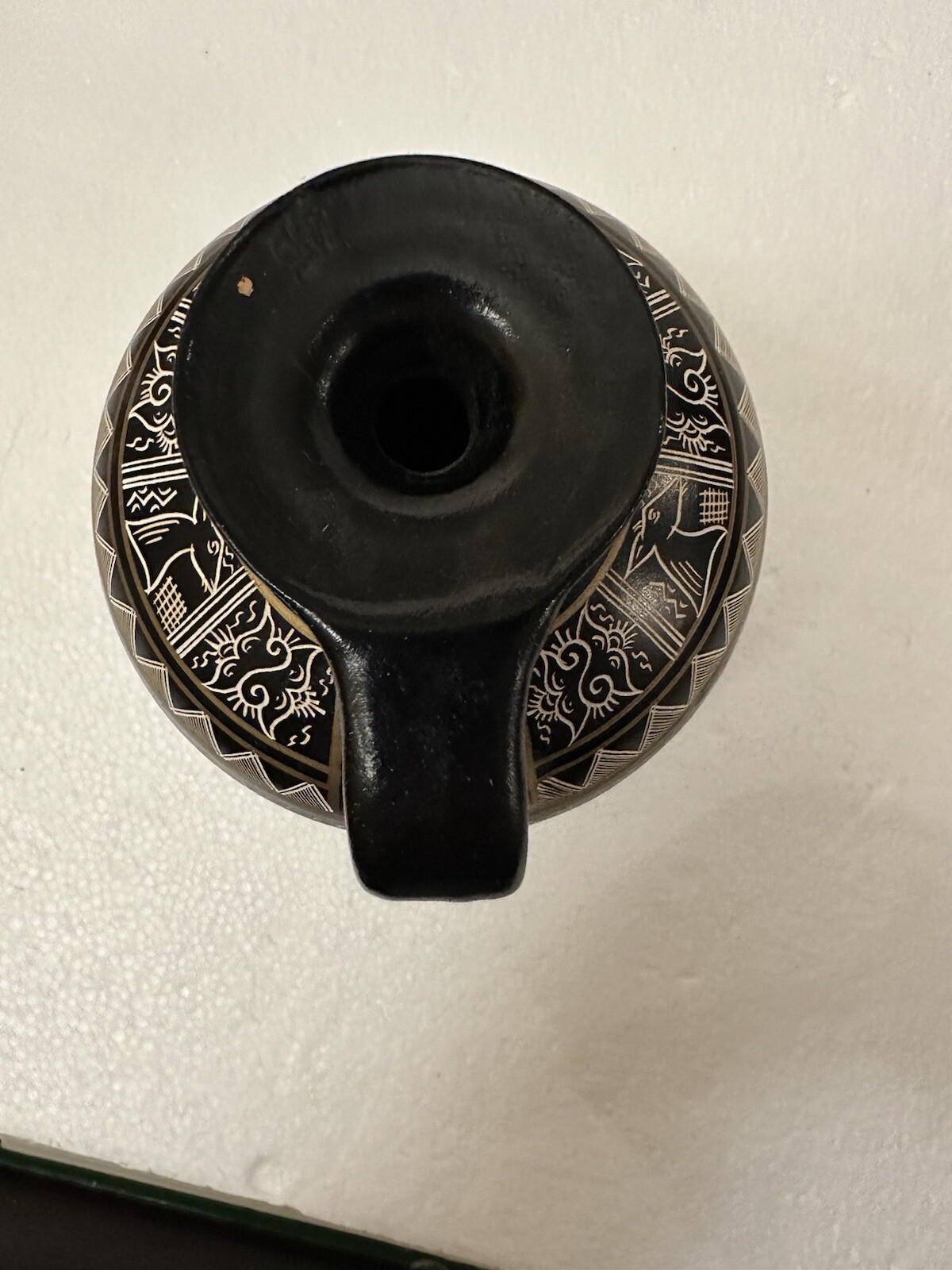 Vintage Handmade Engraved Greek Vase Decanter Made in Greece Signed | eBay