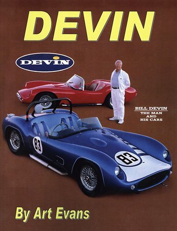 DEVIN SPORTS CAR SS HISTORY BOOK ART EVANS PANHARD SCCA BILL C D MG TR3 ...