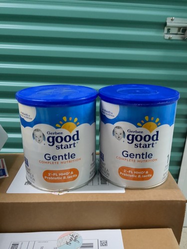 2 JUMBO Gerber Good Start Gentle Complete Infant Formula + Iron (27 oz ...