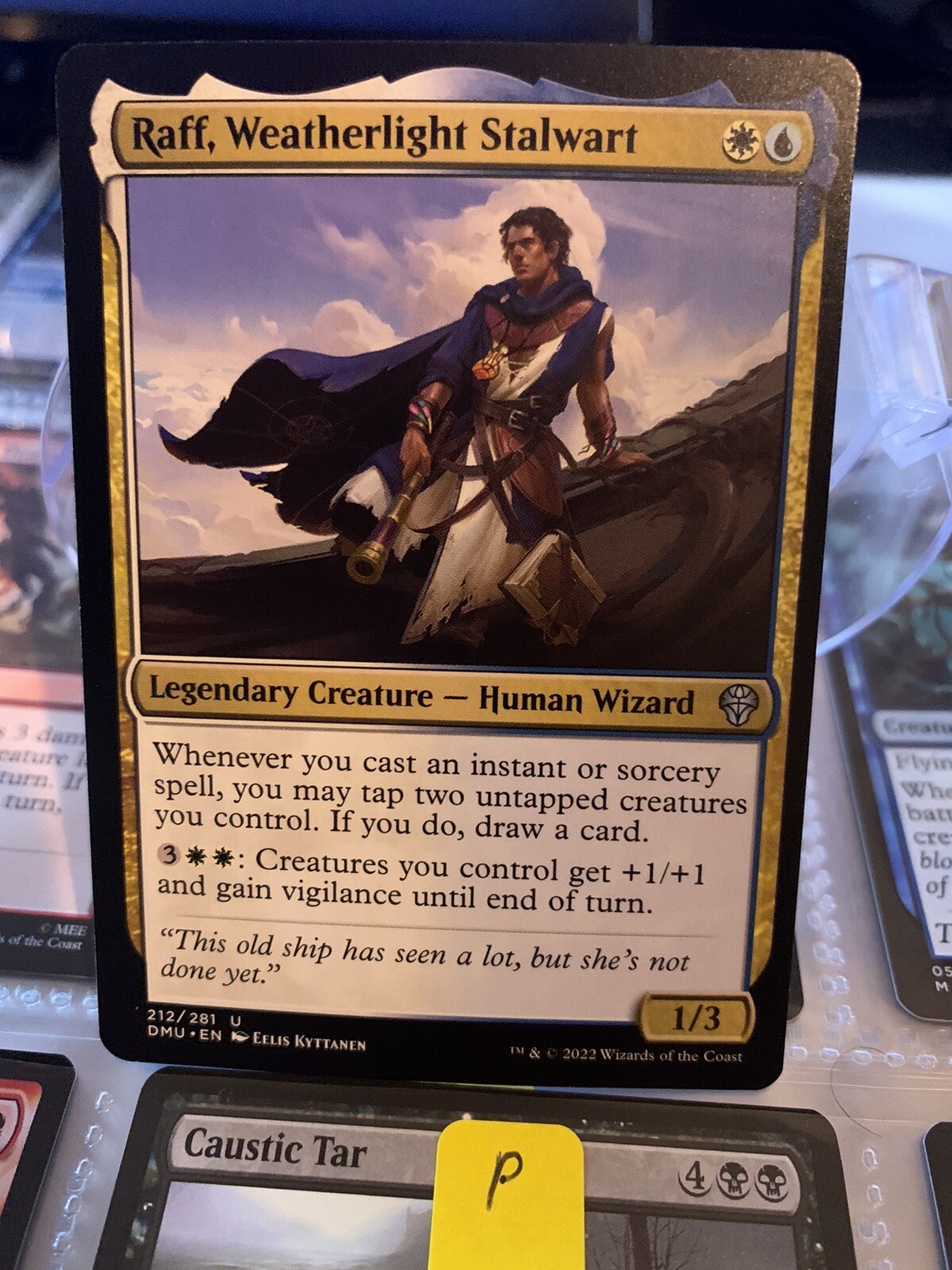 MTG Raff, Weatherlight Stalwart Dominaria United 212/281 Regular ...